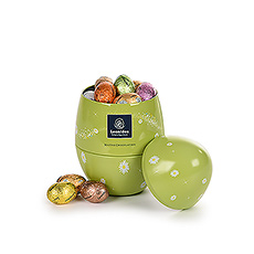 Oeuf metal chocolats leonidas - Leonidas Express